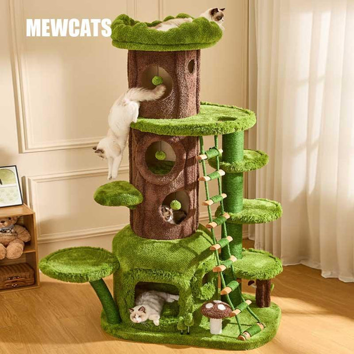 Modern & Large Cat Trees – Best Cat Tree Furniture – Mewcats – MEWCATS