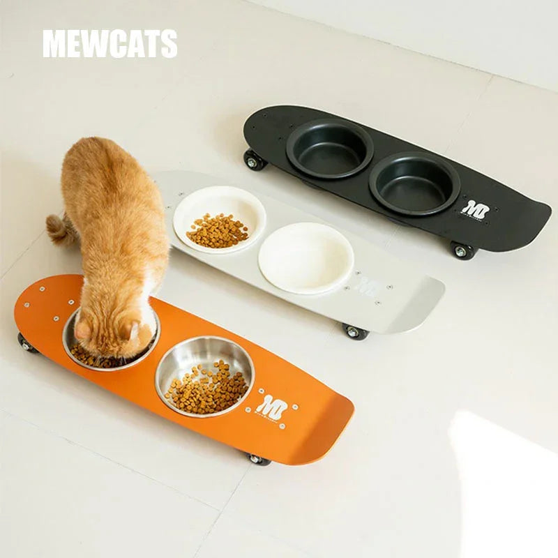 Stylish and Functional Cat Bowls – Shop MewCats – MEWCATS