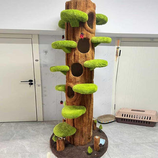 Luxury Cat Tree Looks Like Tree Tall Climbing Frame – MEWCATS