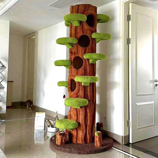 Luxury Cat Tree Looks Like Tree Tall Climbing Frame – MEWCATS